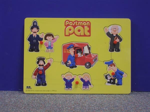 Postman Pat Peg Puzzle